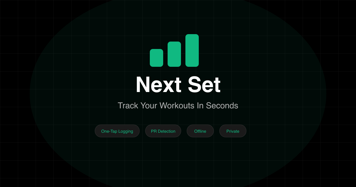 Features - Straight Set | Workout Tracking App for Strength Training